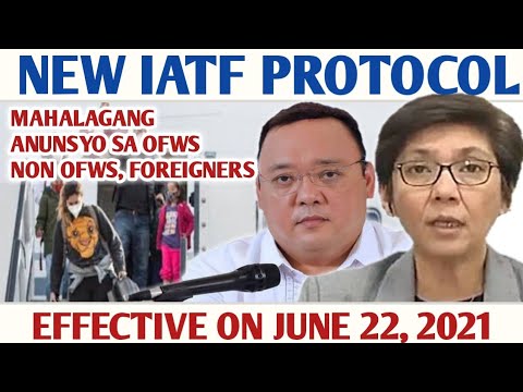 TRAVEL UPDATE; NEW IATF IMPLEMENTATION FOR FULLY VACCINATED TRAVELERS ...