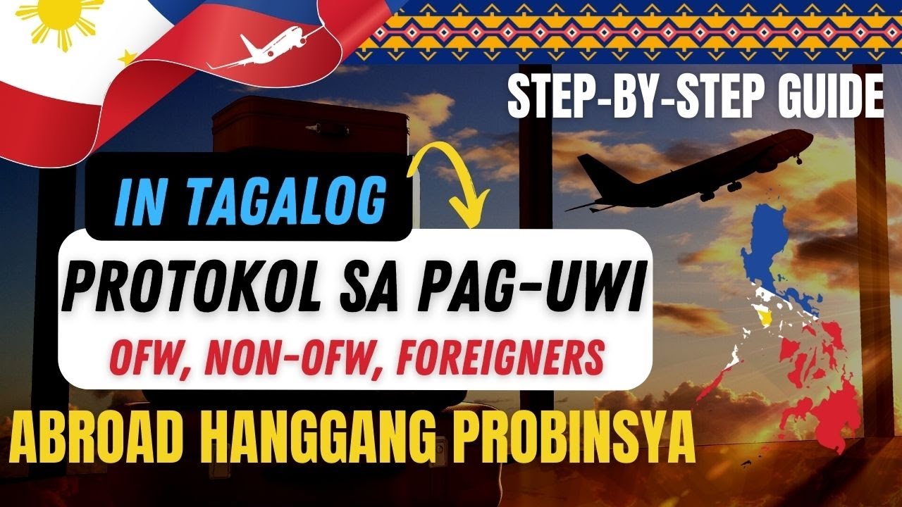 [TAGALOG] STEP-BY-STEP ARRIVAL PROTOCOL AIRPORT PROCEDURE | LAHAT NG ...